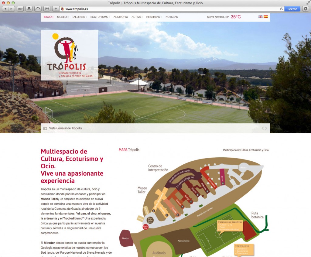 Web Trópolis – Christian Borau